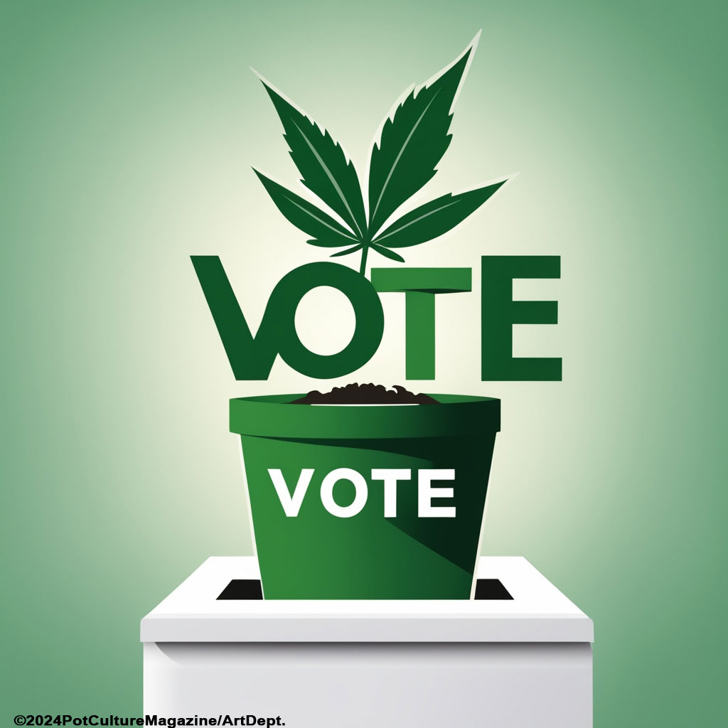 Pot Culture Magazine’s 2024 Cannabis Voting Guide: States Set to Decide ...