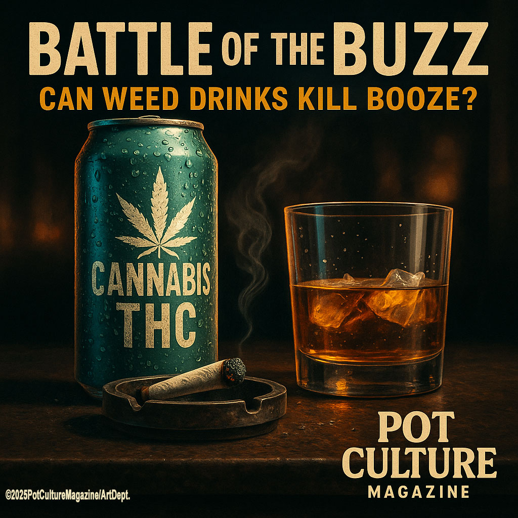 Battle of the Buzz: Can Weed Drinks Kill Booze? – POT CULTURE MAGAZINE