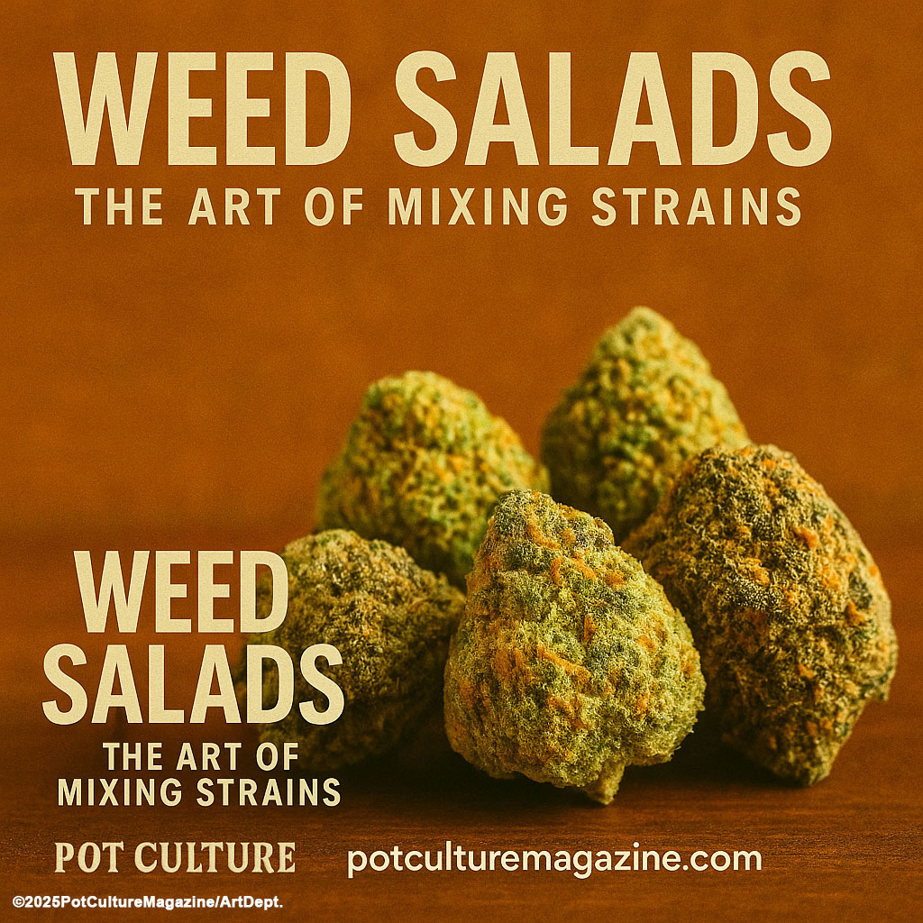 Weed Salads: The Art of Mixing Strains – POT CULTURE MAGAZINE